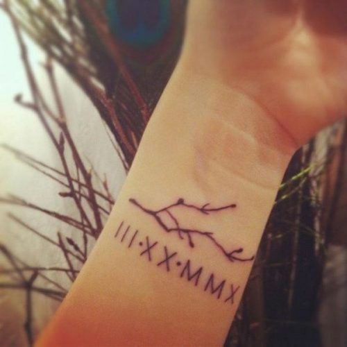 50+ Date tattoos Ideas [Best Designs] • Canadian Tattoos