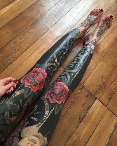 50+ Full leg tattoos Ideas [Best Designs] • Canadian Tattoos