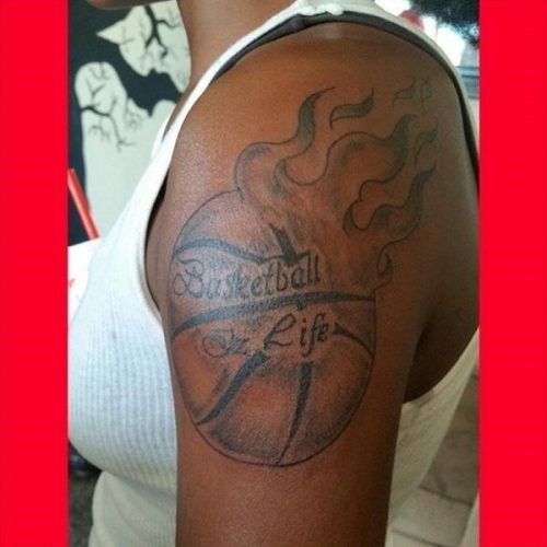 50+ Basketball tattoo Ideas [Best Designs] • Canadian Tattoos