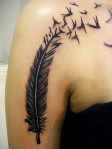 50+ Feather tattoo Ideas [Best Designs] • Canadian Tattoos