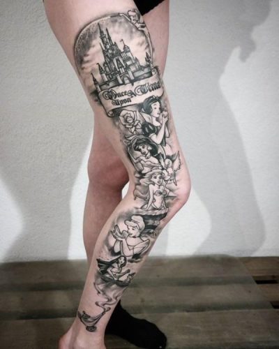 50+ Full leg tattoos Ideas [Best Designs] • Canadian Tattoos