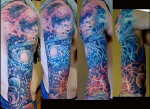 50+ space tattoo Ideas [Best Designs] • Canadian Tattoos