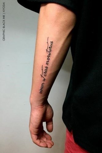 51+ script tattoos Ideas [Best Designs] • Canadian Tattoos