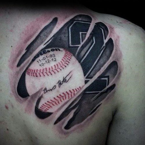 50+ Baseball tattoo Ideas [Best Designs] • Canadian Tattoos