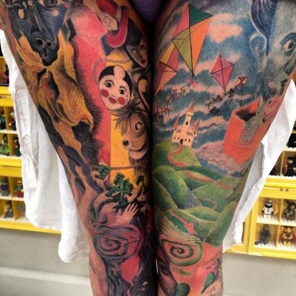 50+ Full leg tattoos Ideas [Best Designs] • Canadian Tattoos
