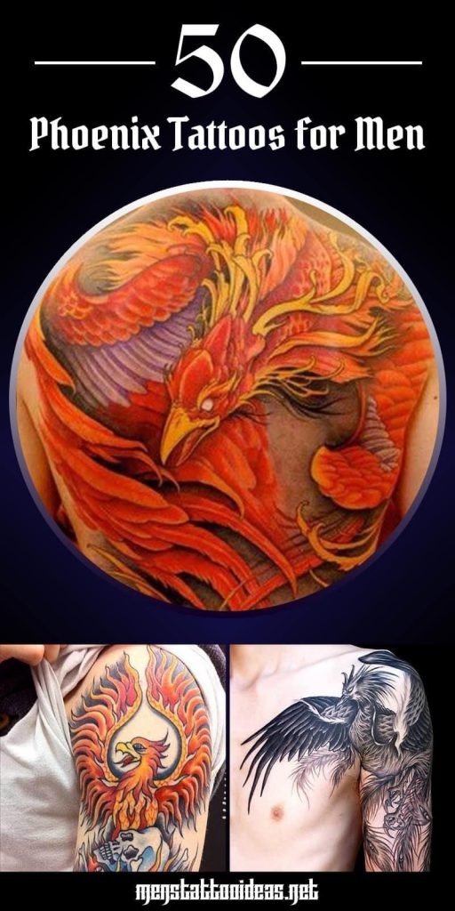 48+ phoenix tattoo men Ideas [Best Designs] • Canadian Tattoos
